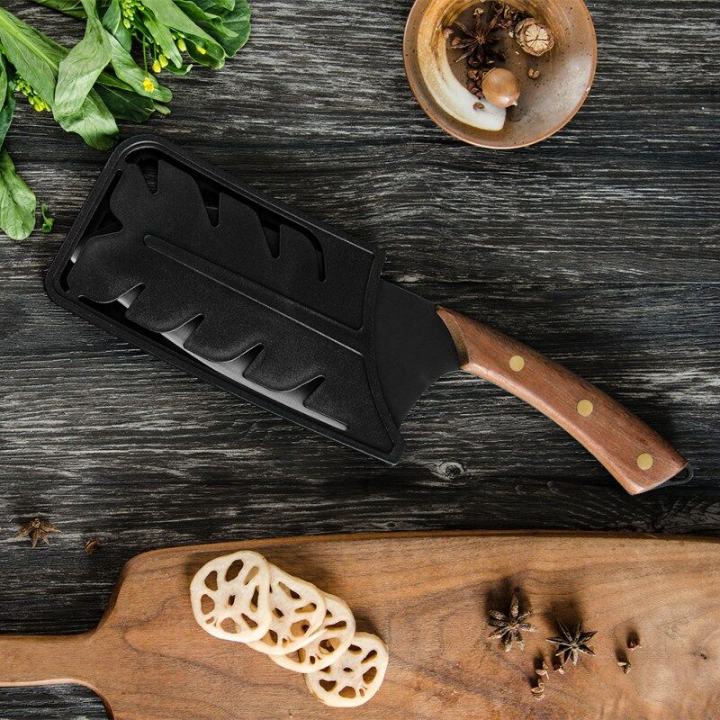 Black Cleaver Knife 7" DC-058 | Di'Casteel