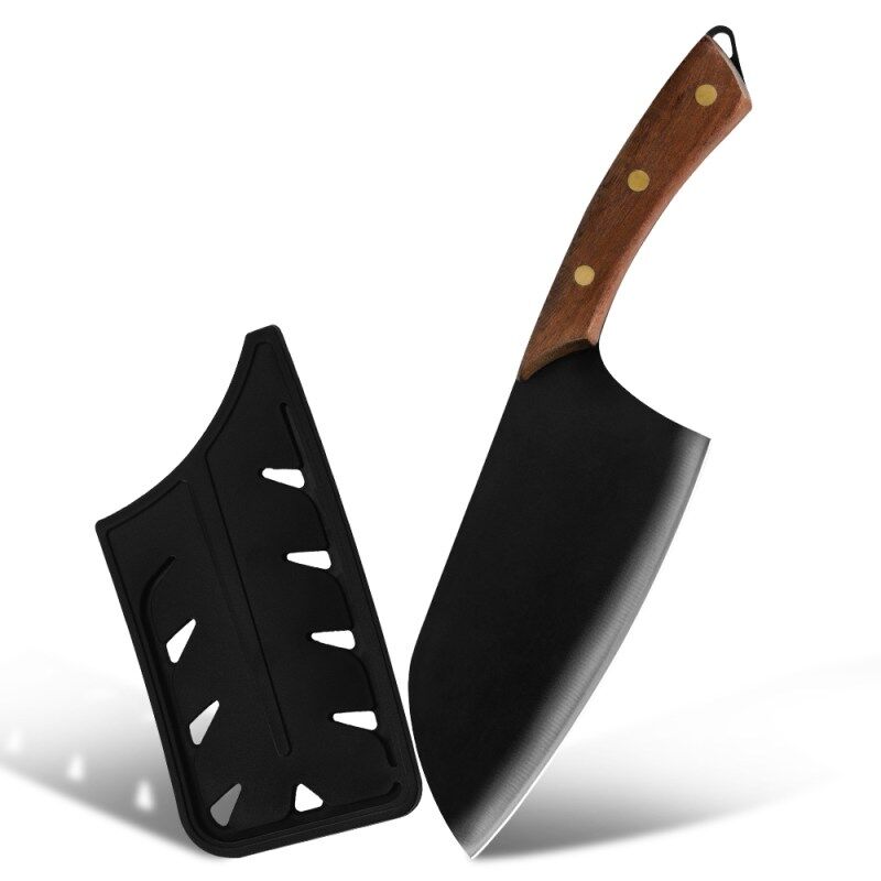 Black Cleaver Knife 7" DC-058 | Di'Casteel